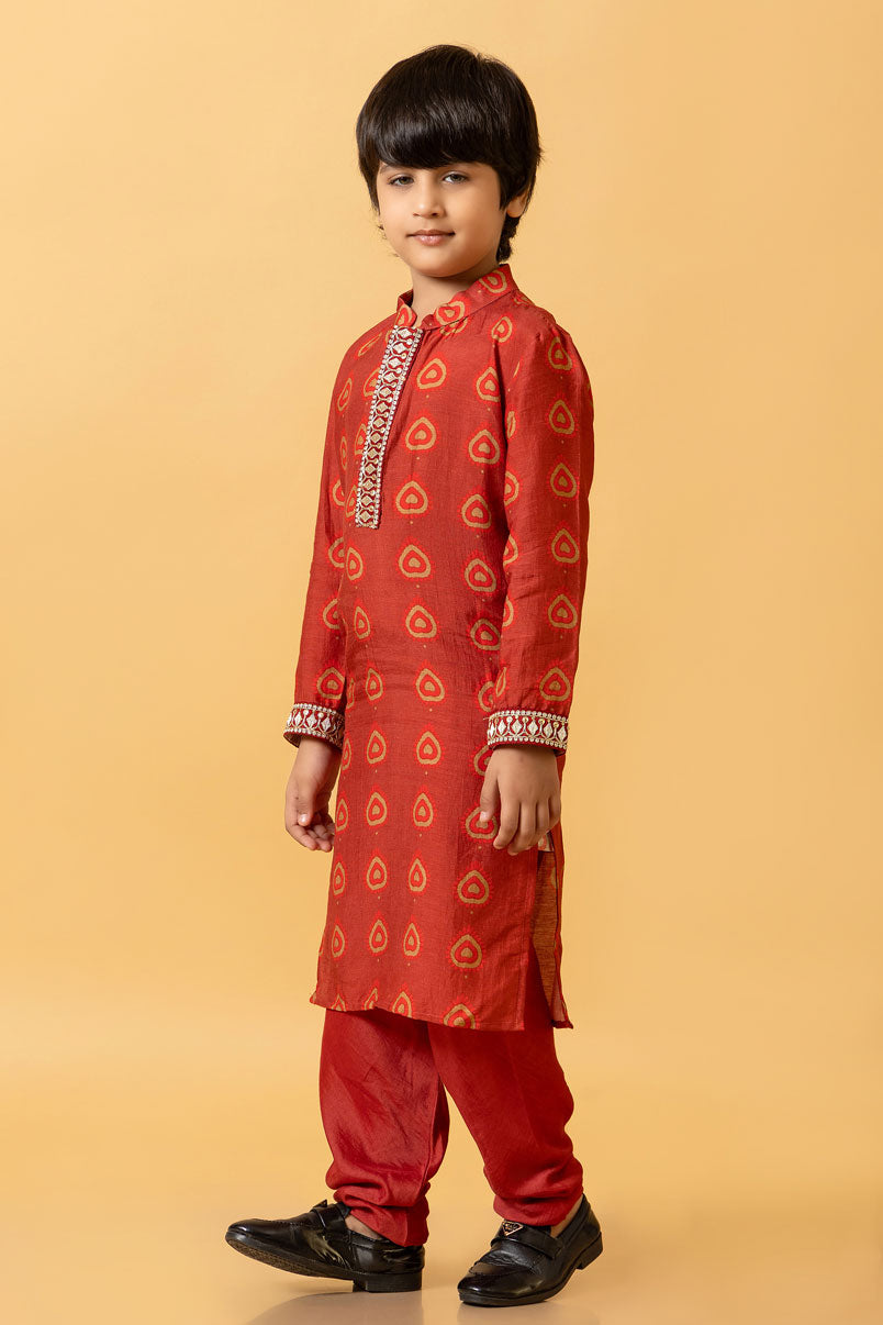 PANKH KURTA + CHURIDAR SET