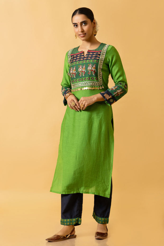 LASYA SHIV-PARVATI KURTA PANT SET – udd Studio